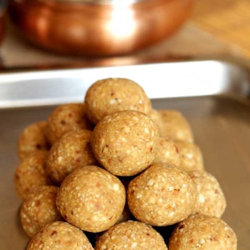 Roasted Peanut Ladoo | Groundnut Laddu Recipe - Udupi Recipes