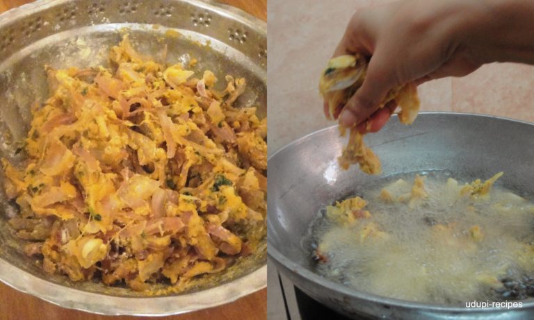 Pakoda/Onion Pakoda Recipe - Udupi Recipes
