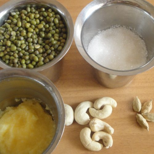 Laddu Recipe | Green Gram Ladoo | Diwali Sweets Recipes - Udupi Recipes