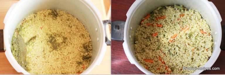 Vegetable Pulao Recipe - Udupi Recipes