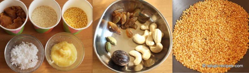 Sweet Pongal Recipe | Festive Sweets Recipe - Udupi Recipes