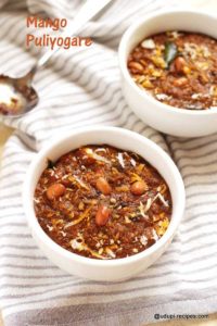 Mango Puliyogare Gojju Recipe | Unique and Delicious - Udupi Recipes