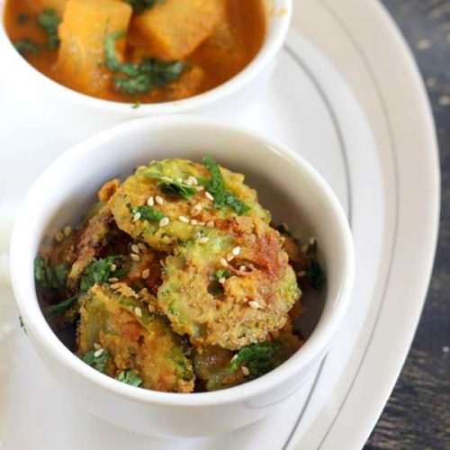 Bitter Gourd fry | Crispy and Delicious - Udupi Recipes