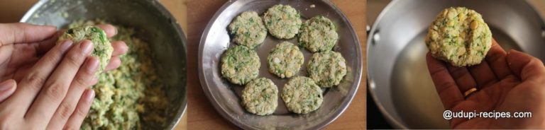 Chana Dal Vada using Dill Leaves - Udupi Recipes