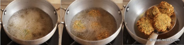 Chana Dal Vada using Dill Leaves - Udupi Recipes