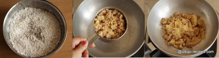 Sukrunde Recipe | Puffed Paddy Sukrunde - Udupi Recipes