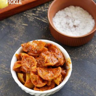 Instant Lemon Pickle | Nimbu ka Achar Recipe - Udupi Recipes