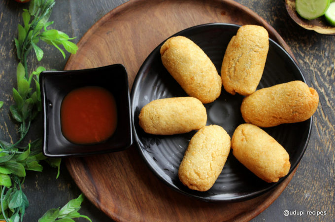 POTATO CUTLET | ALOO SOOJI CUTLET RECIPE - Udupi Recipes